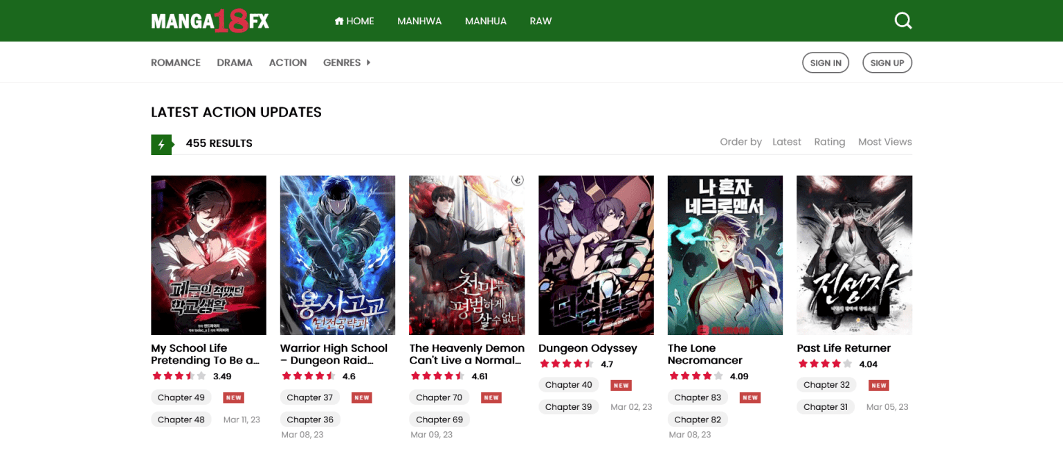Manga18fx : une immersion dans l'univers du manga