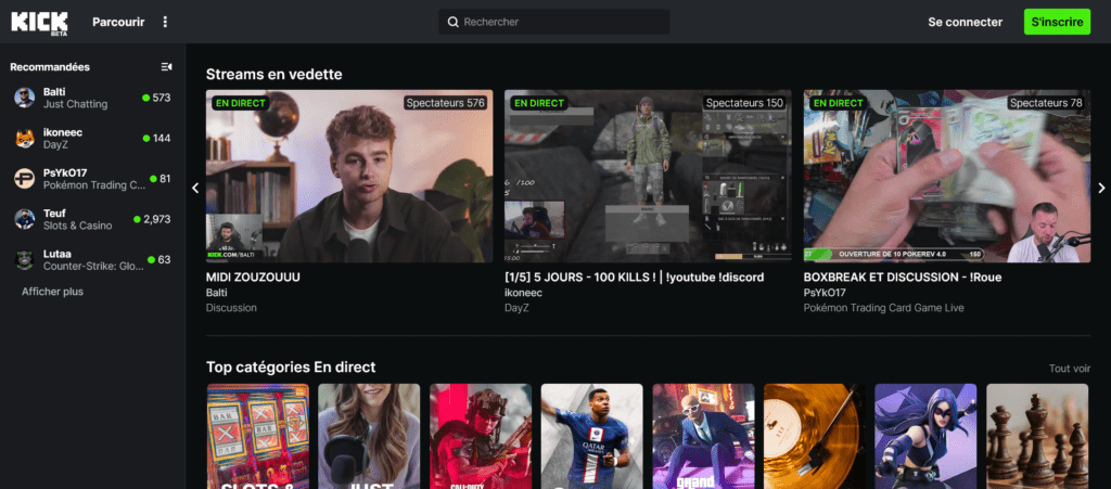 Lancez votre carrière de streaming sur Kick.com en 10 étapes simples