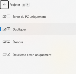 Comment configurer un double écran sur PC portable