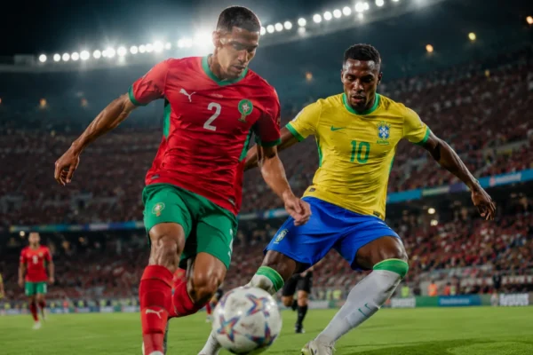 L’IA prédit Brésil-Maroc au Mondial 2026 : le score annoncé va frustrer ...